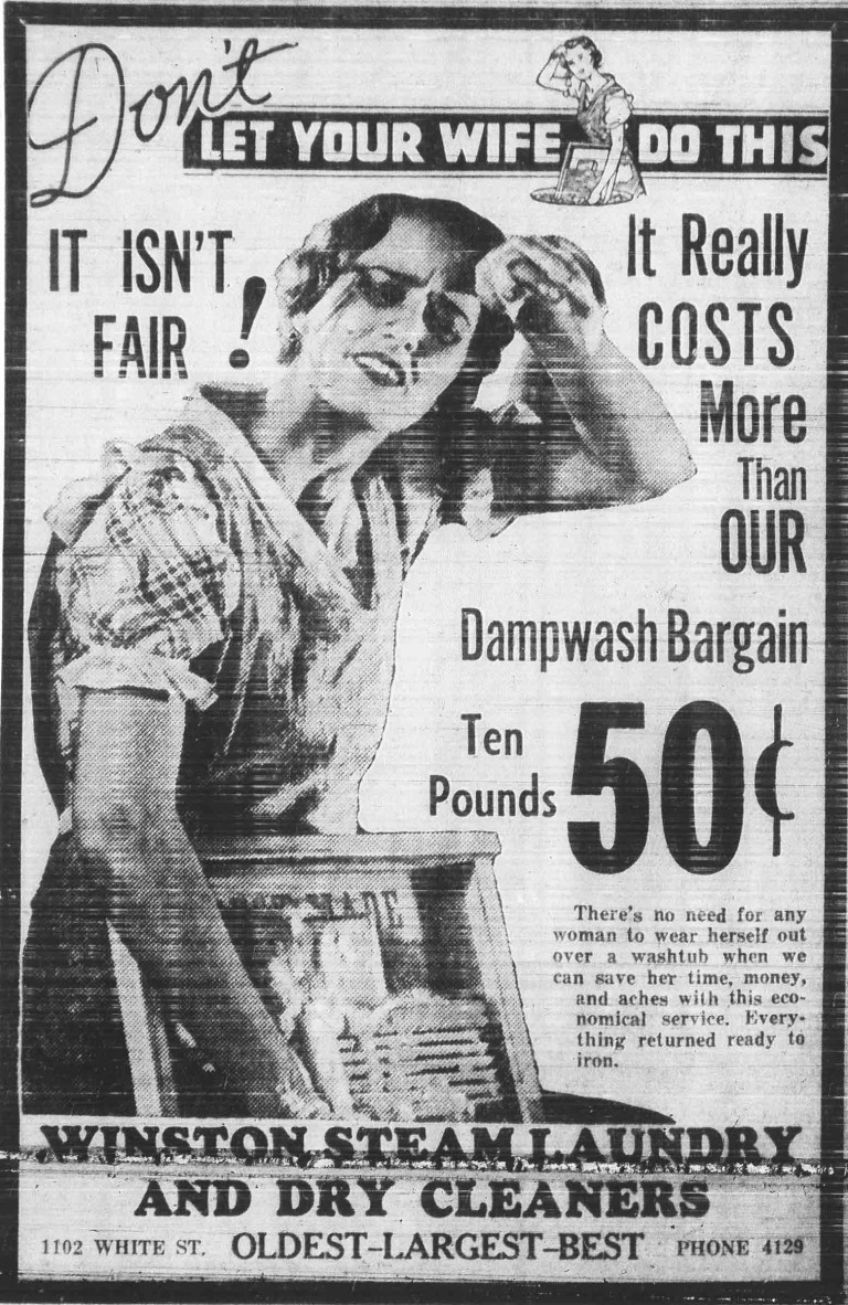 Advertising for Women in the Early 1900s - Winston-Salem