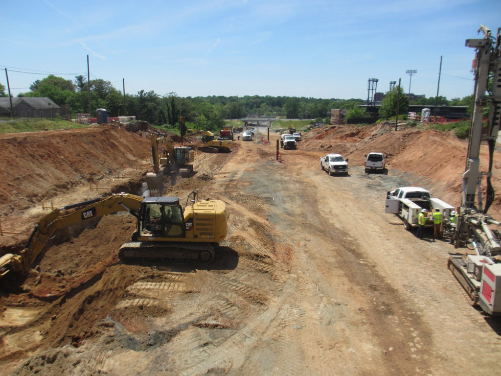 Then and Now: Interstate 40 Construction - Winston-Salem
