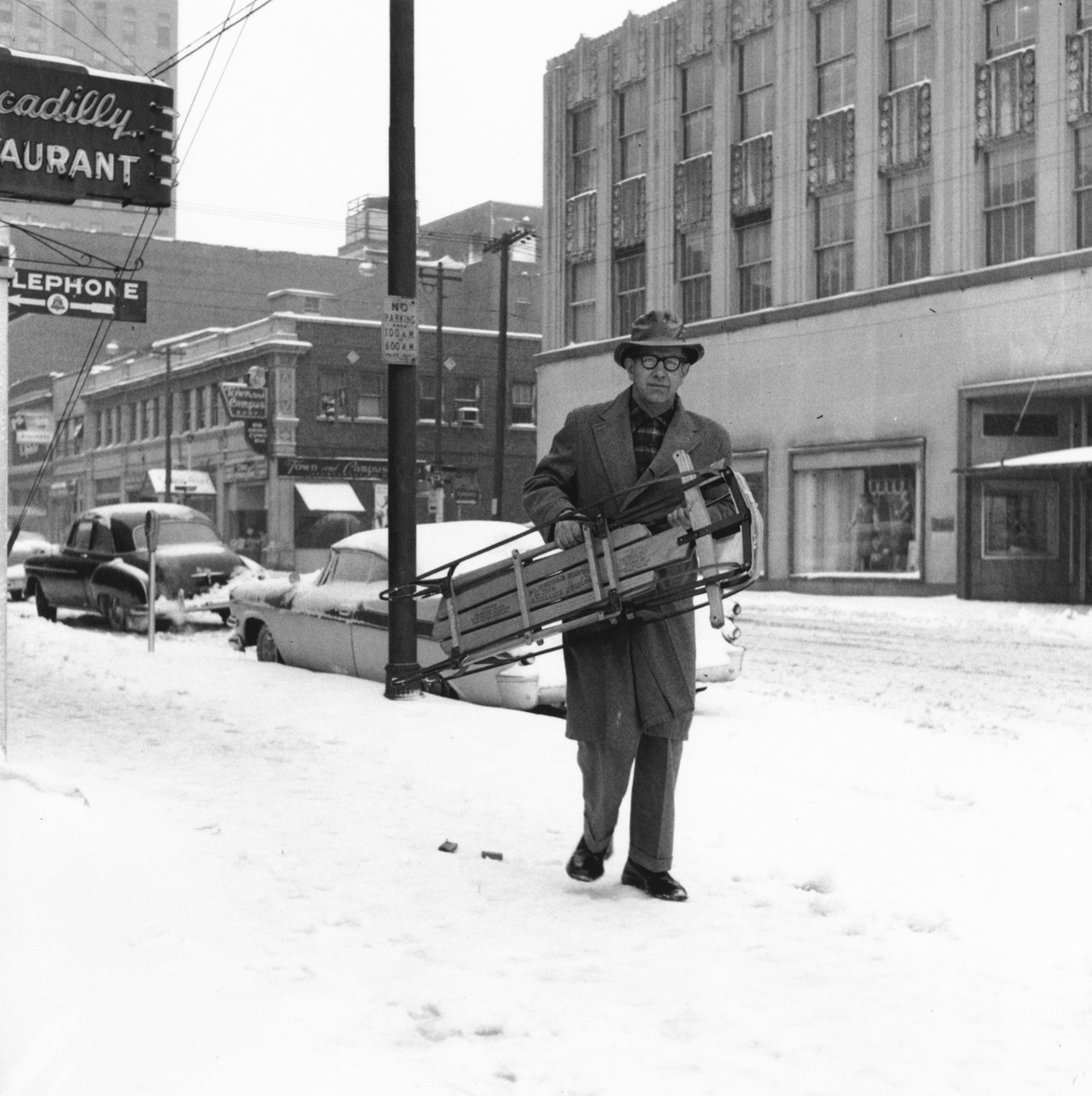 Wayback Wednesday: SNOW, 1960-Style - Winston-Salem